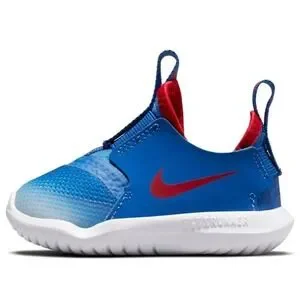 Nike | Shoes | Nike Flex Runner Td Toddler Blue Red Slip On Sneakers ...